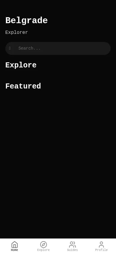 Belgrade Explorer App