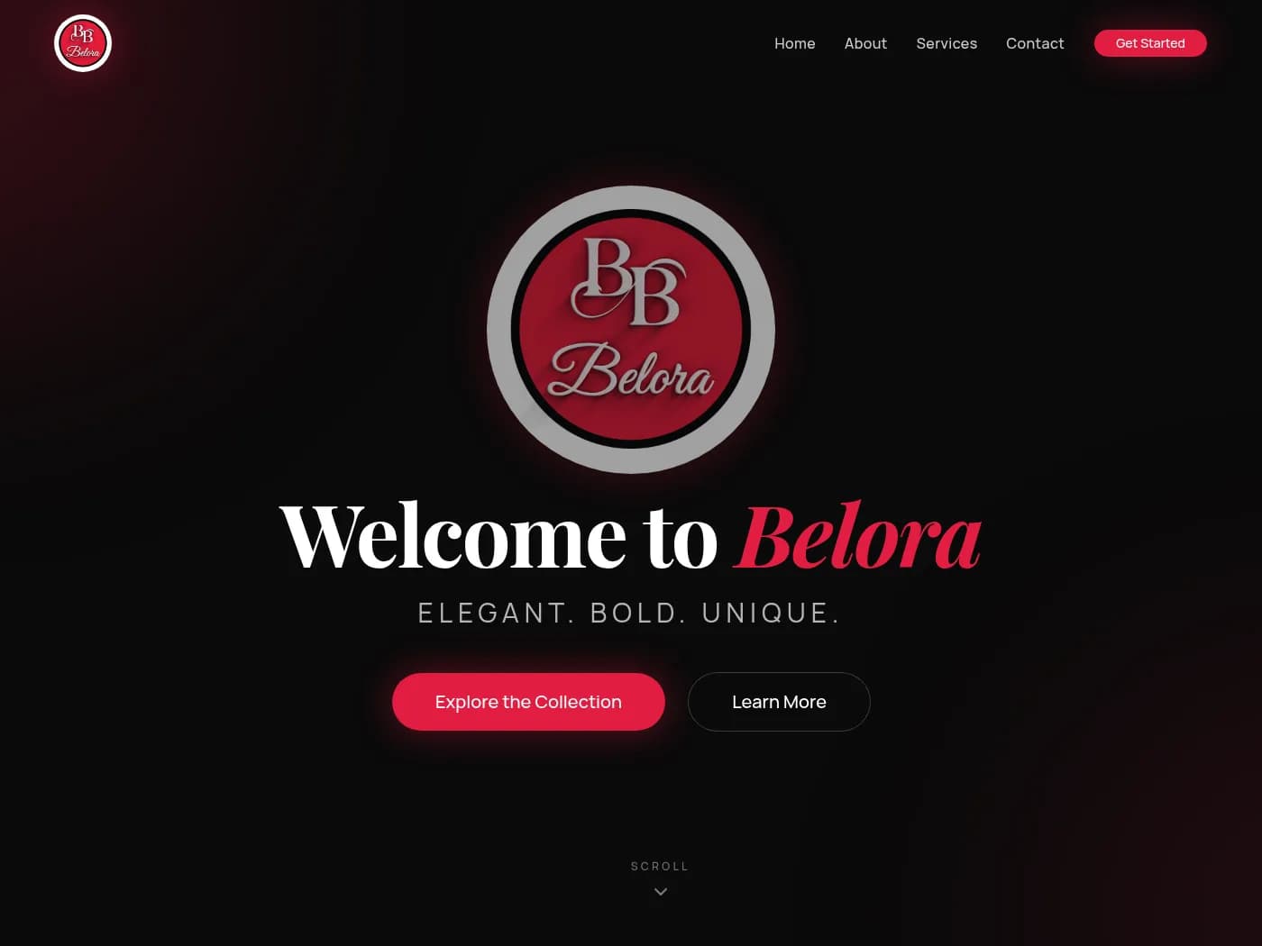 Belora Luxury Website