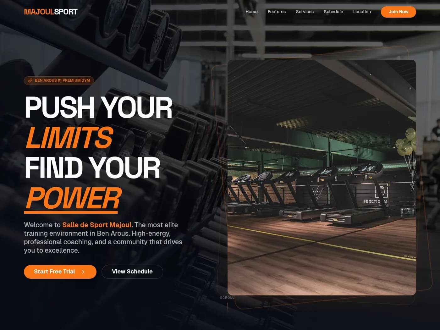 Ben Arous Gym Site