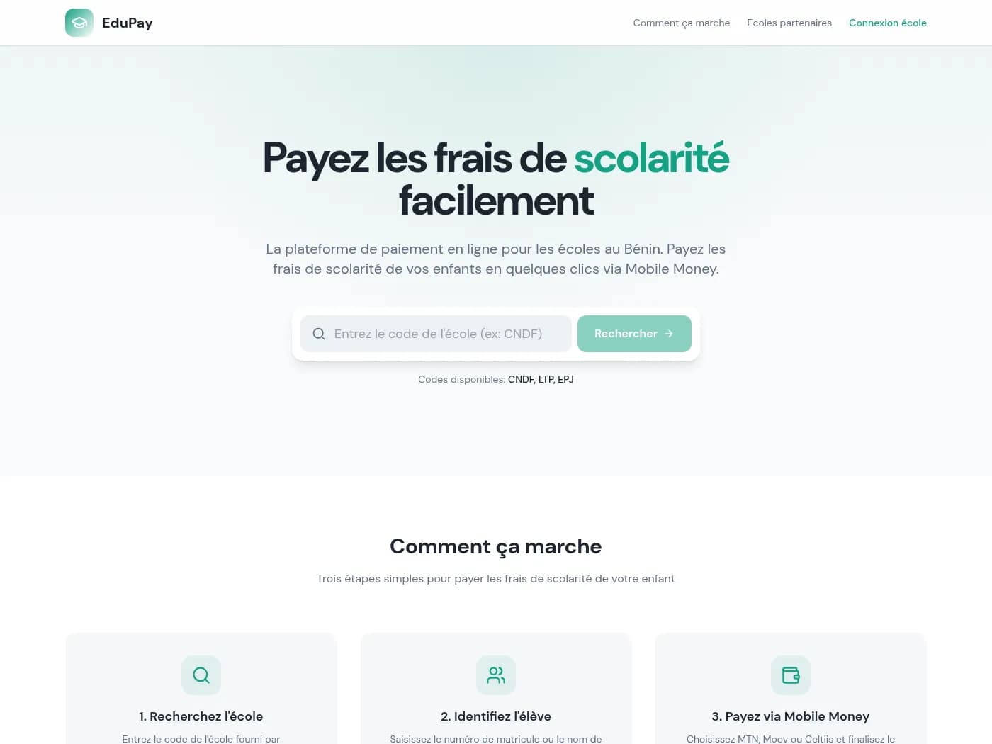 EduPay Bénin