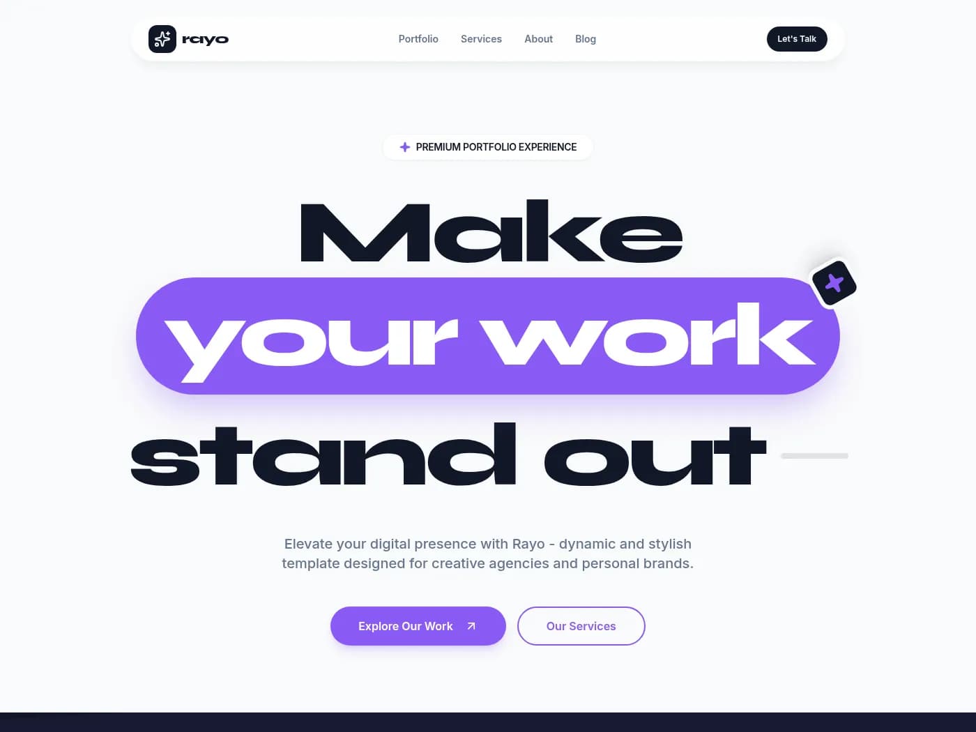 Bento Portfolio Studio