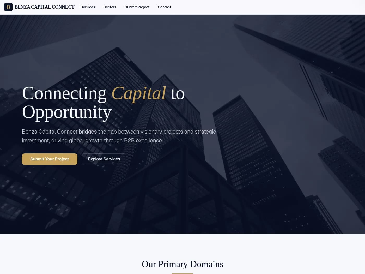Benza Capital Connect