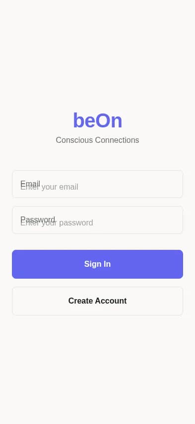 beOn Connections App