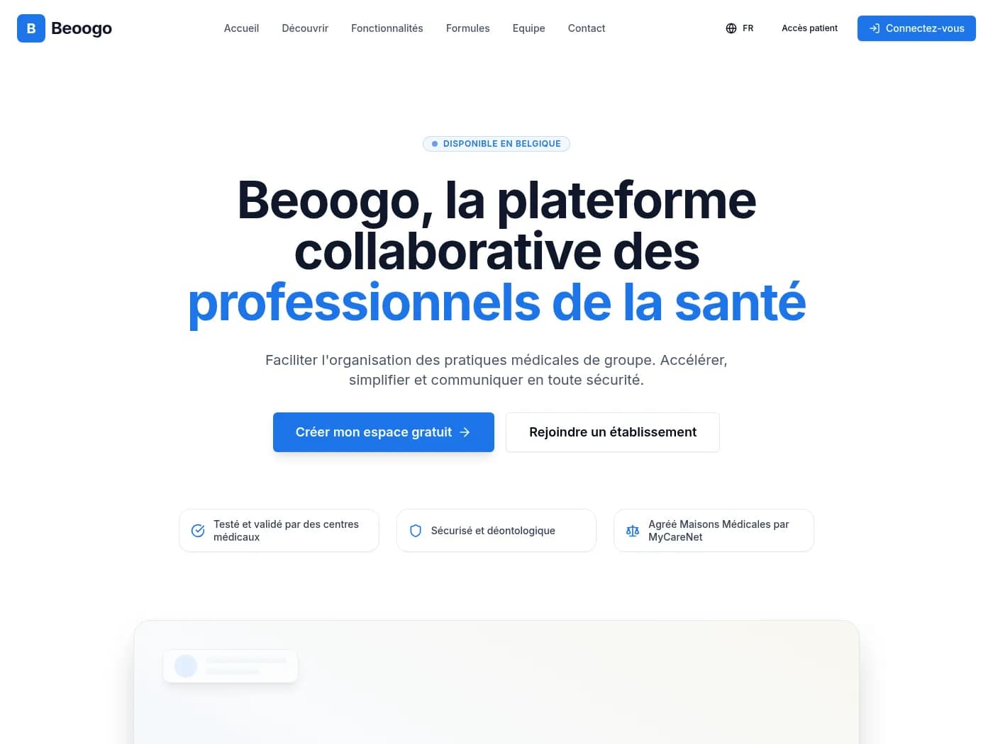 Beoogo Web Clone