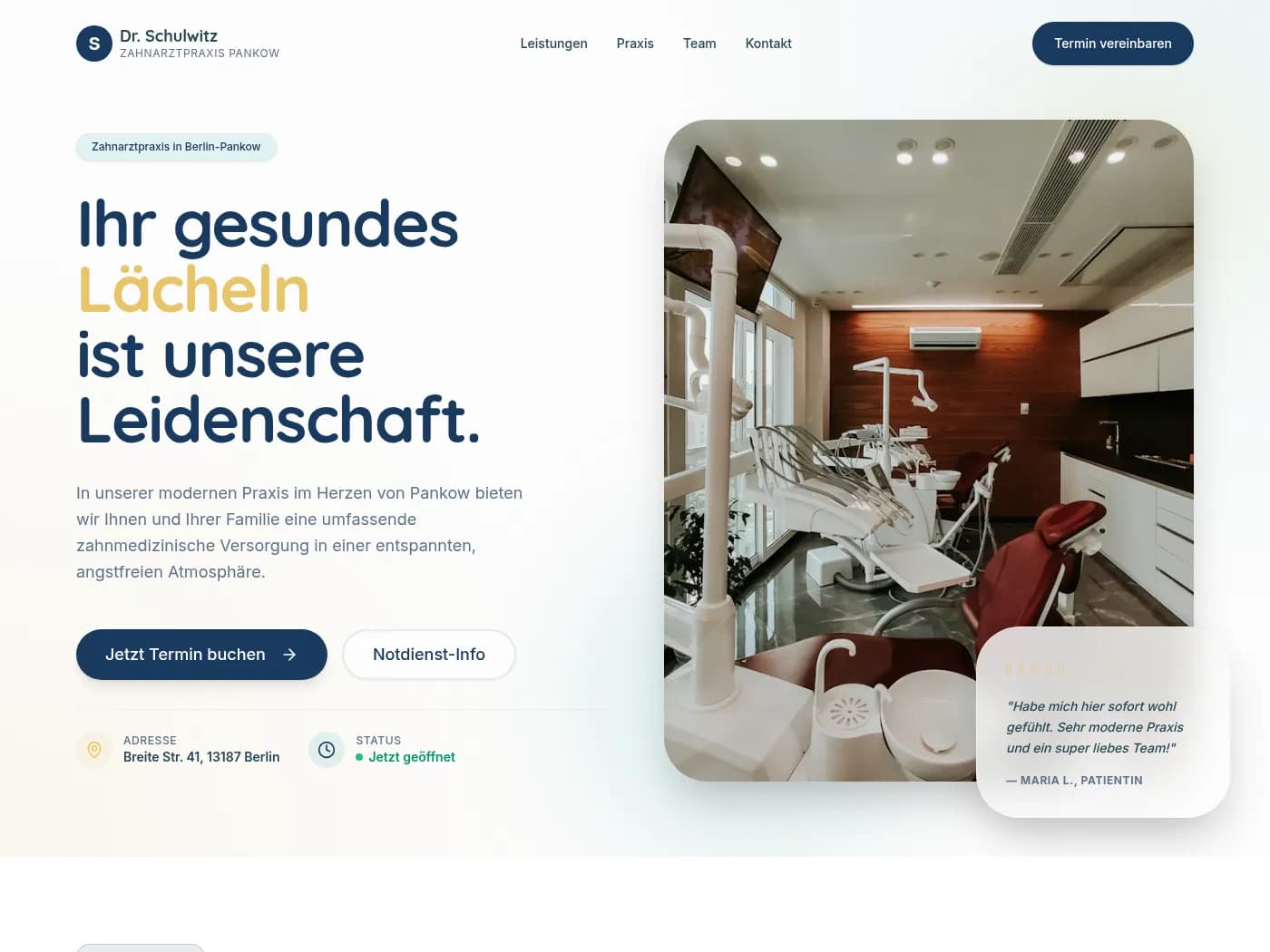 Berlin Dental Redesign