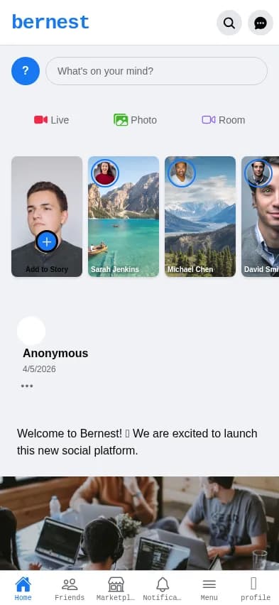 Bernest Social Network