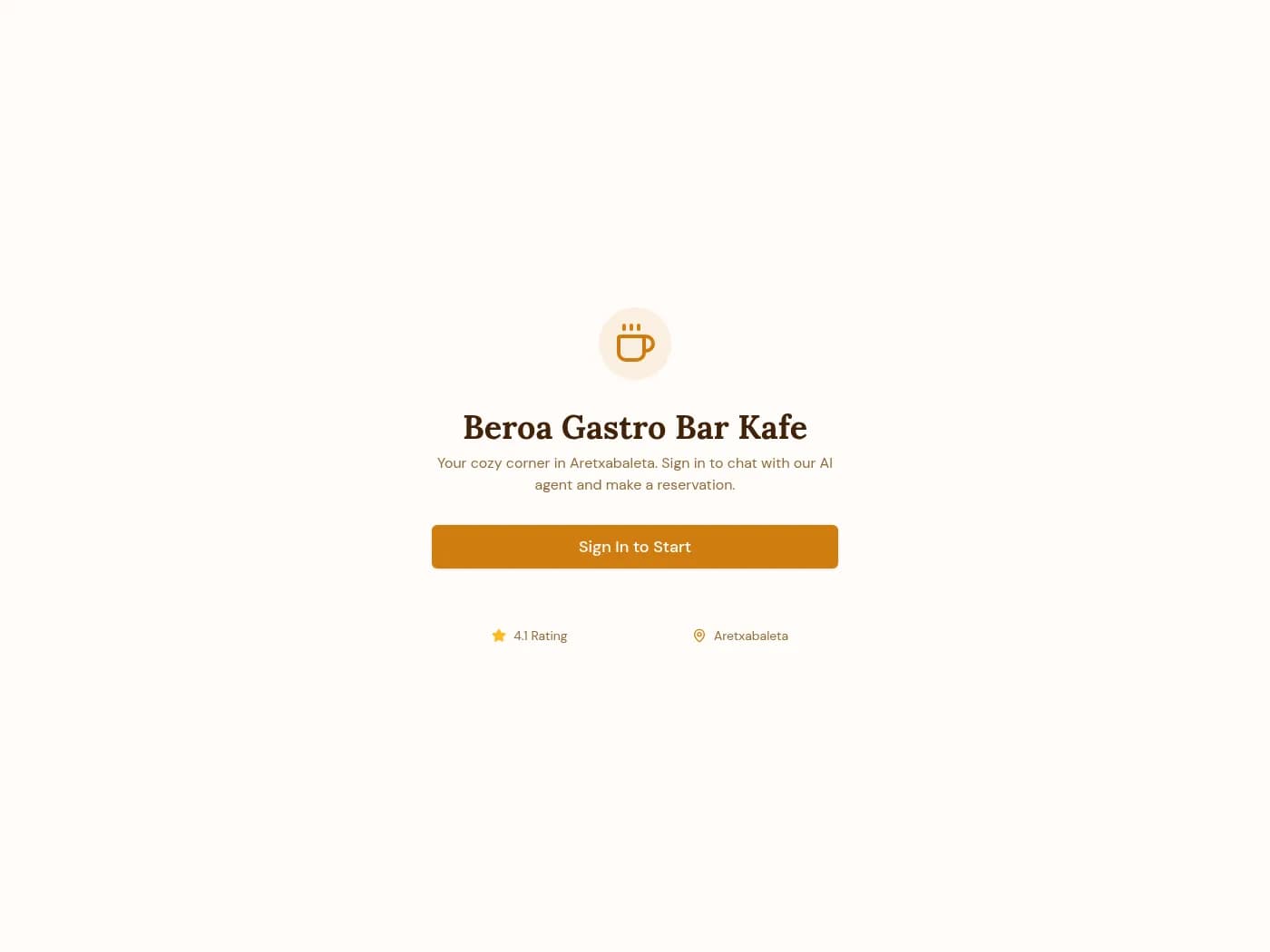Beroa AI Reservations