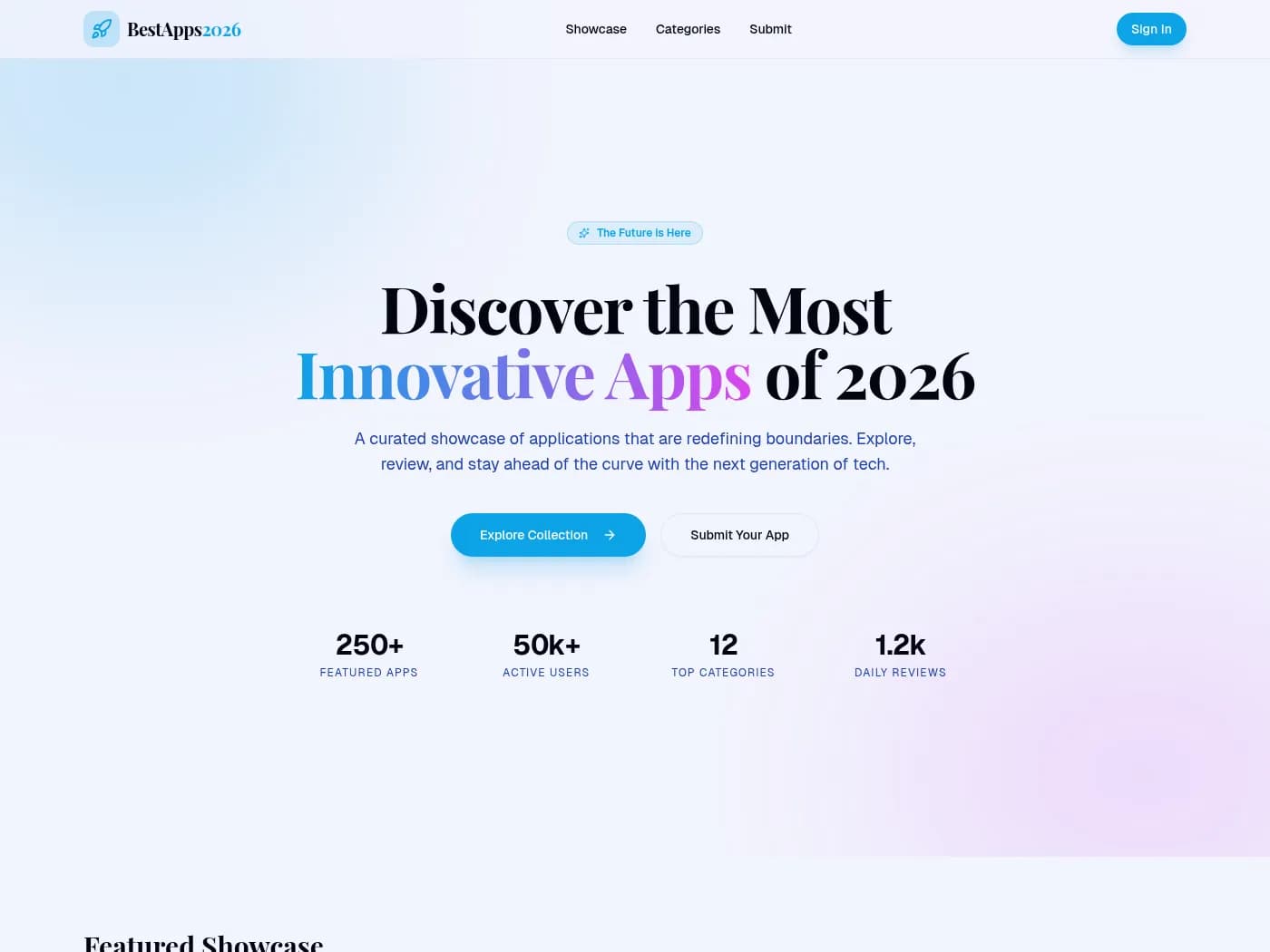 Best Apps 2026 Showcase