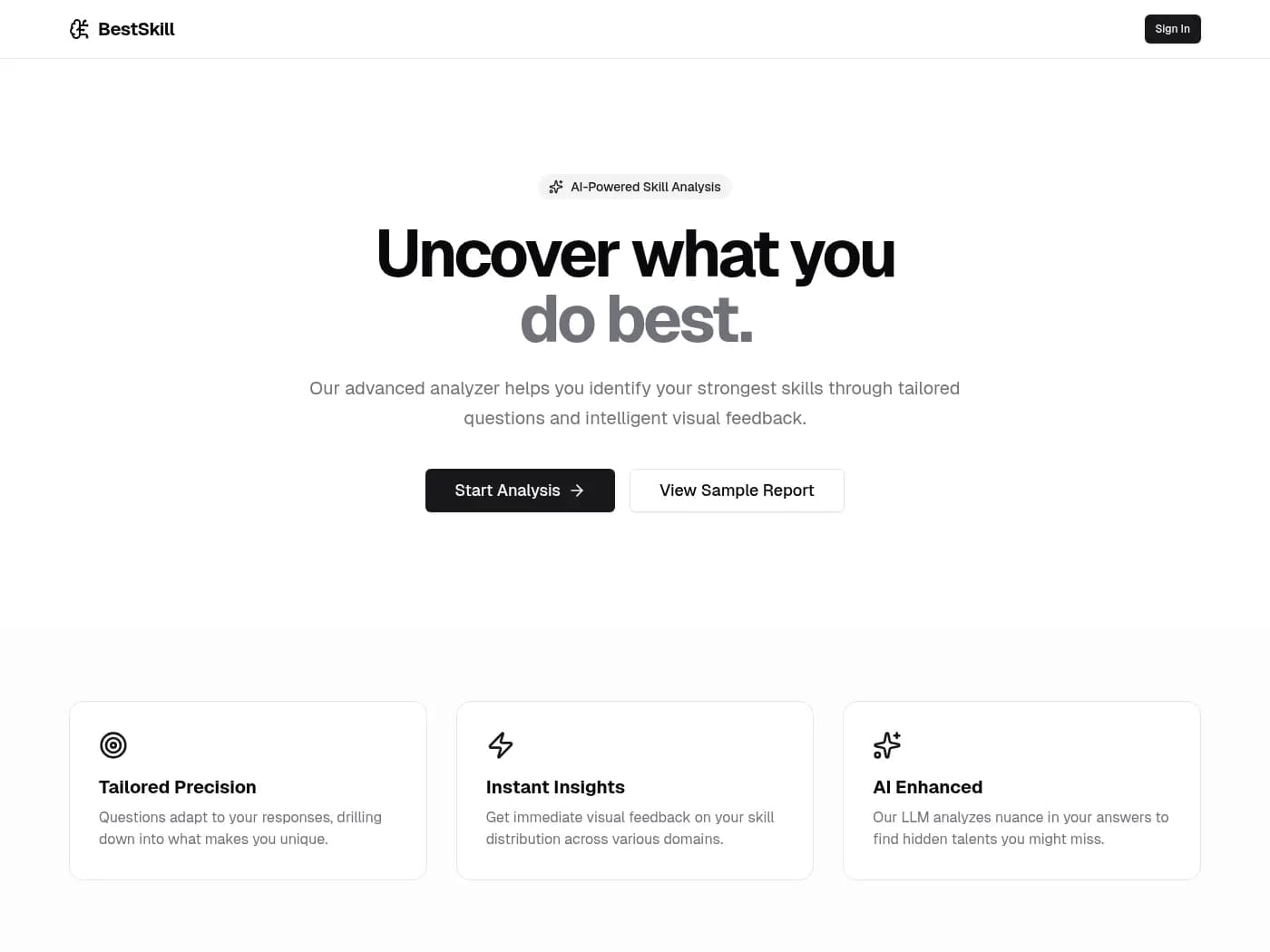 BestSkill Analyzer