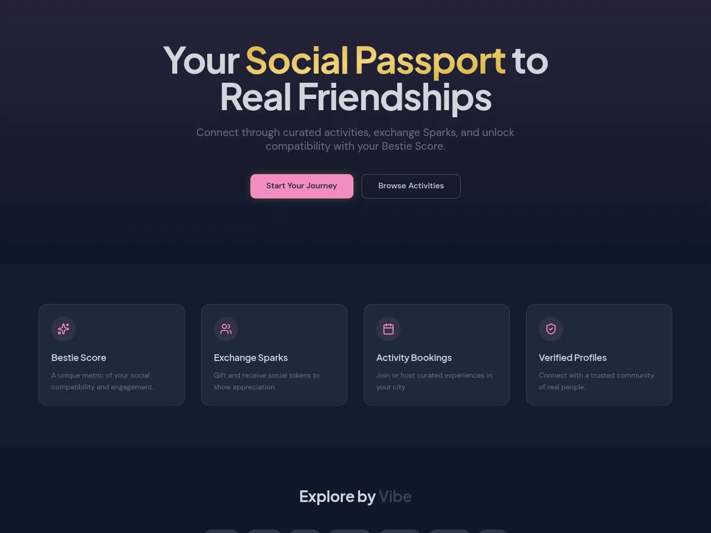Bestie Social Passport