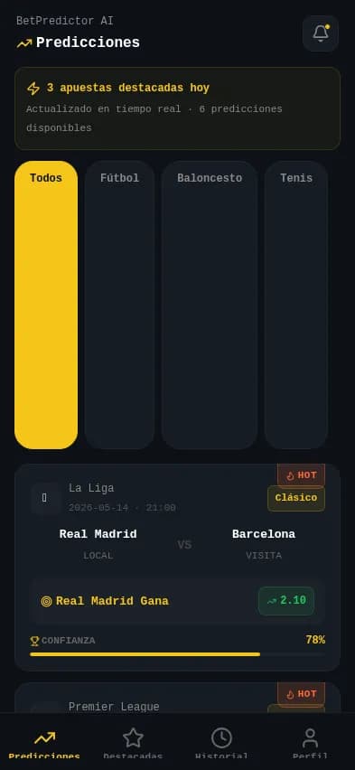 BetPredictor App