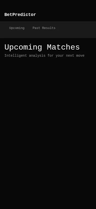 BetPredictor