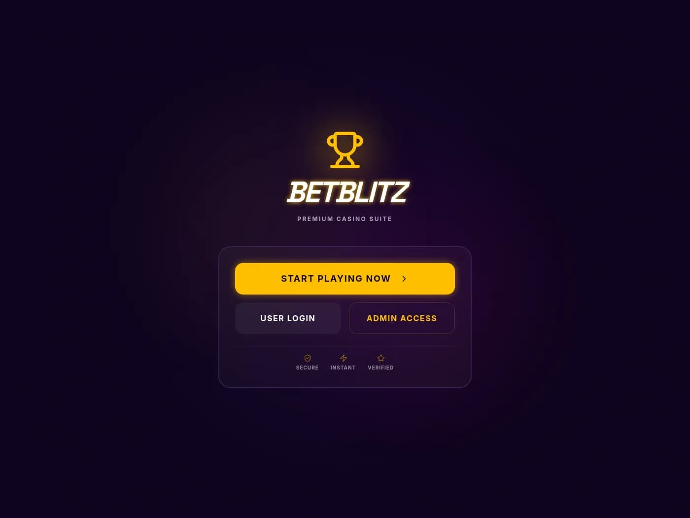 BetBlitz Casino Suite