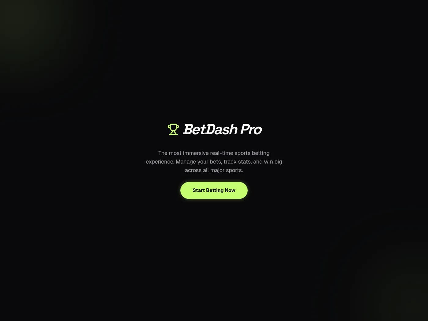 BetDash Pro