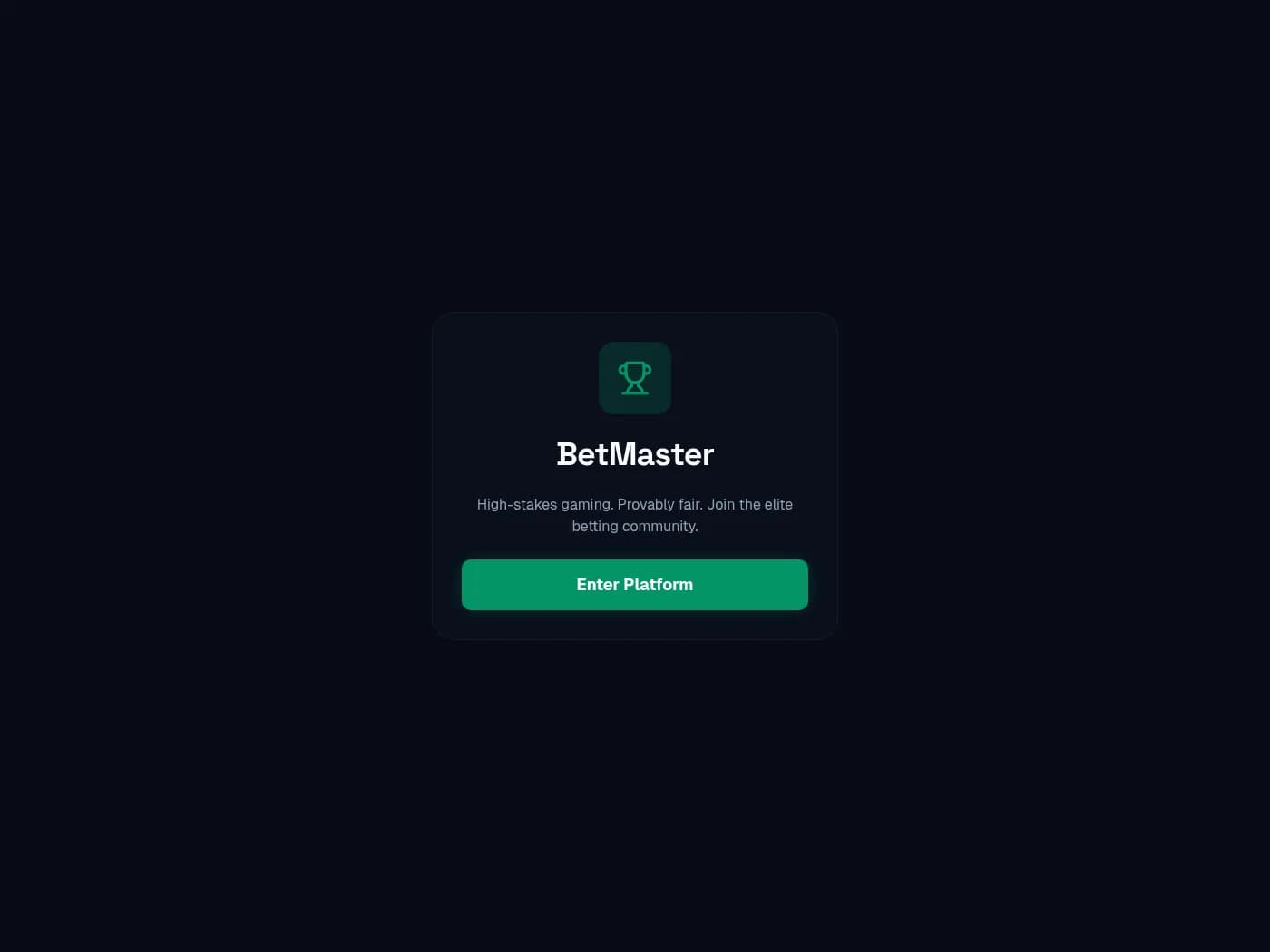 BetMaster Game