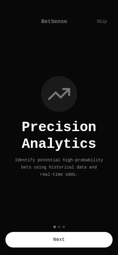 BetSense Dashboard