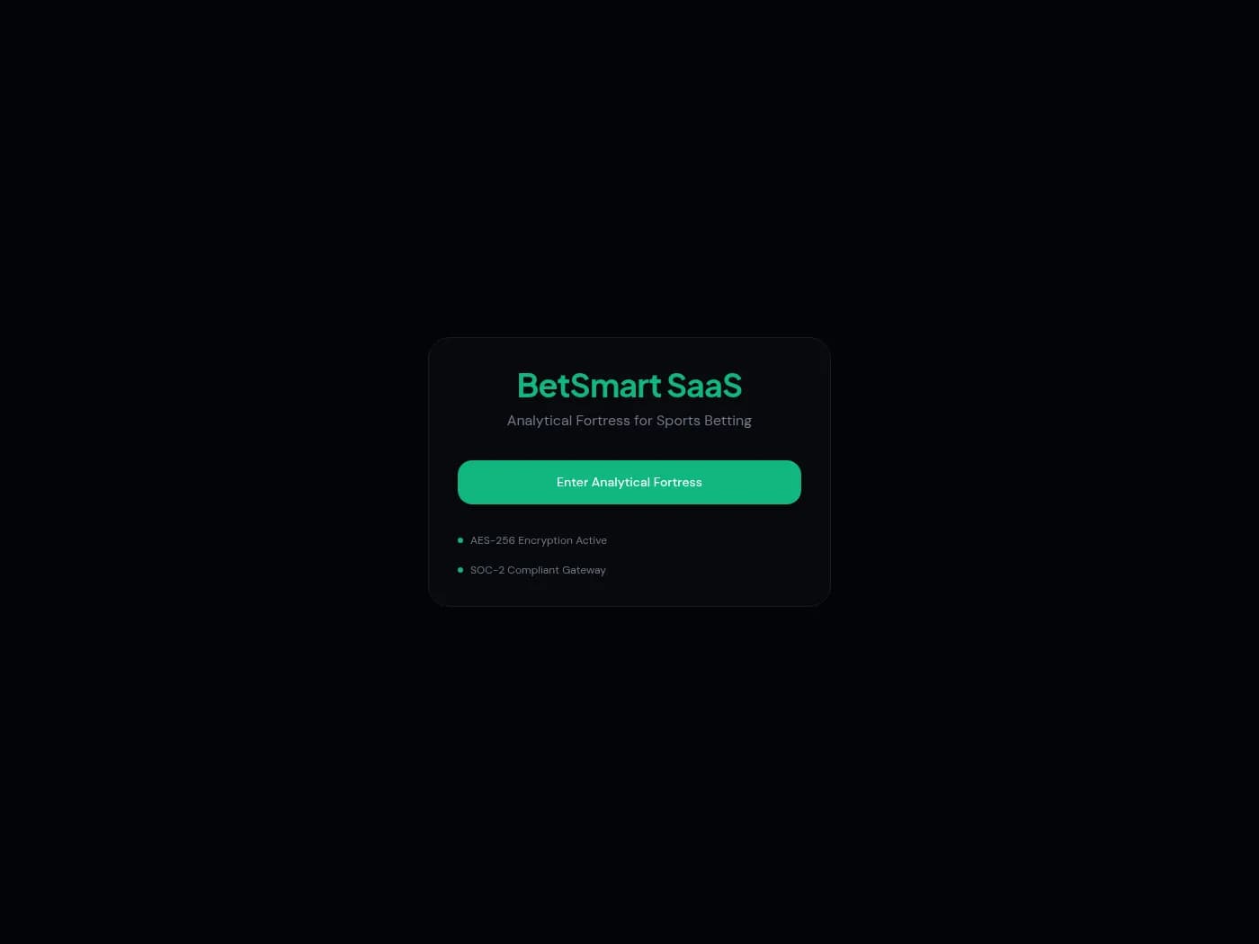 BetSmart SaaS