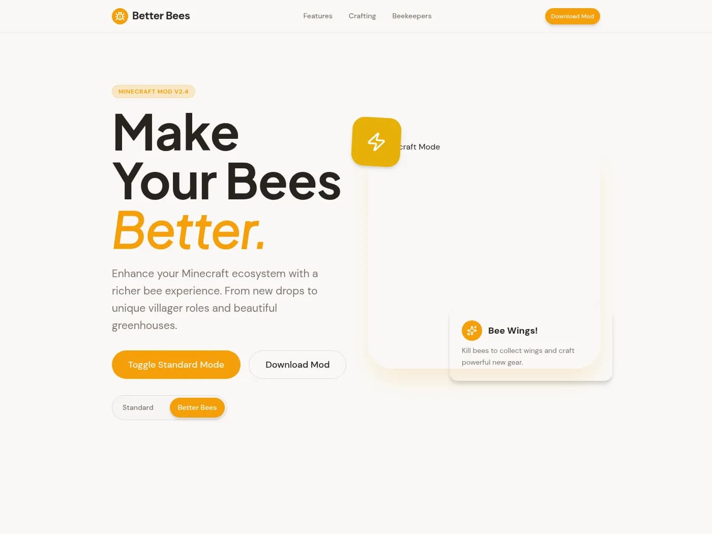 Better Bees Mod Manager