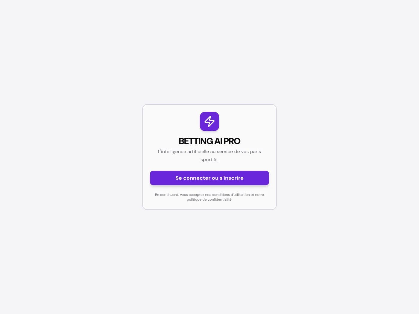 Betting AI Pro