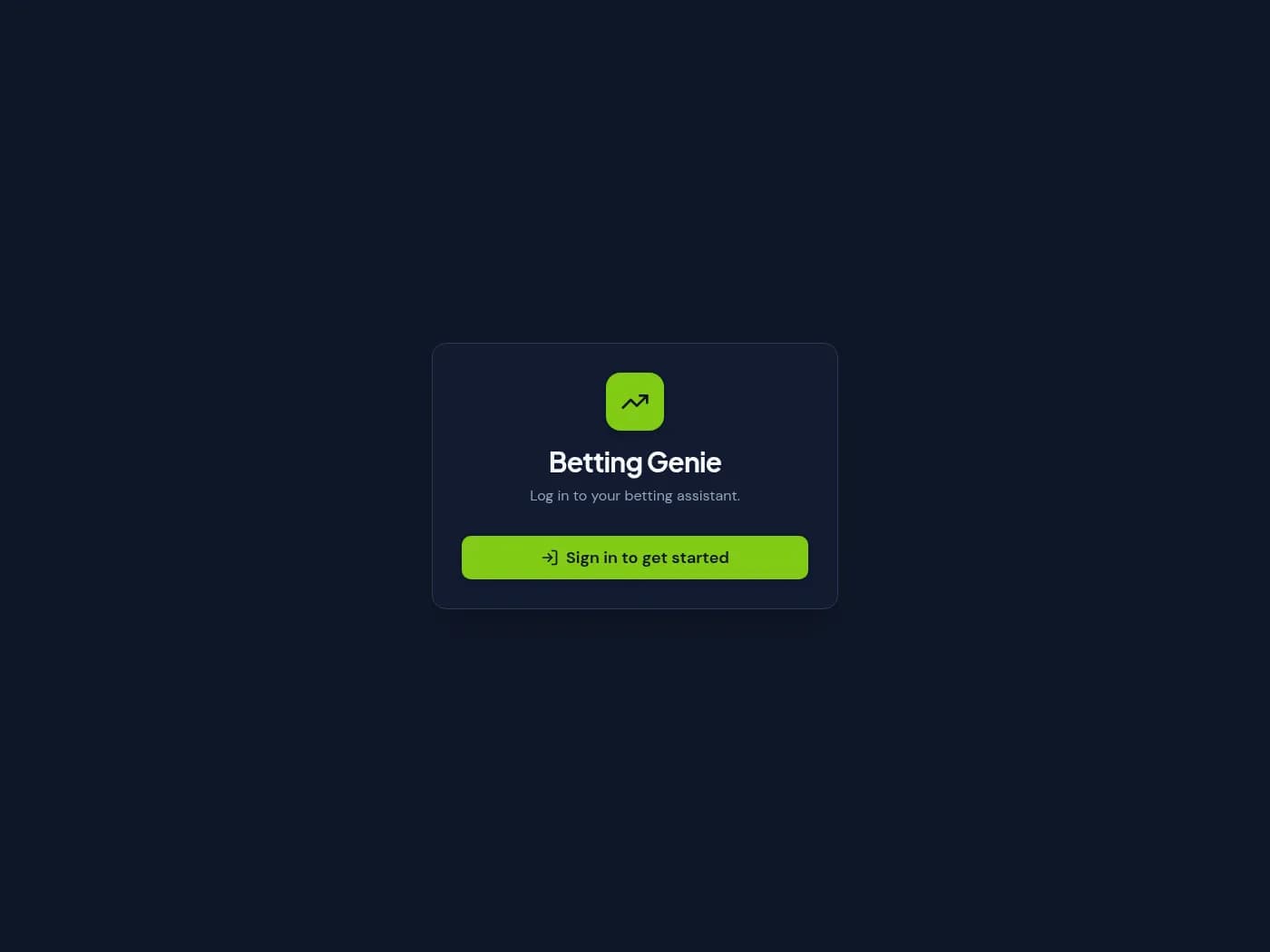Betting Genie