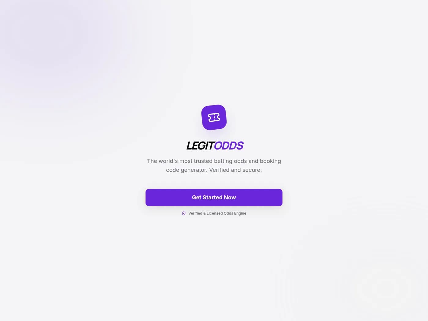 Legit Odds & Booking App