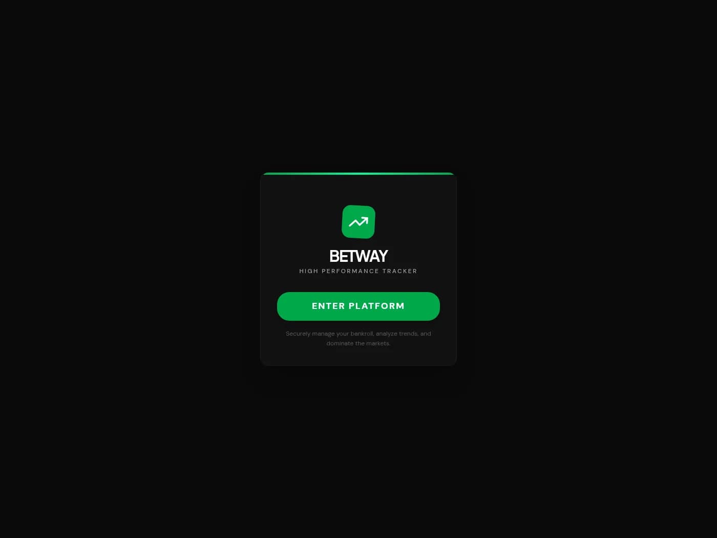 Betway Dashboard