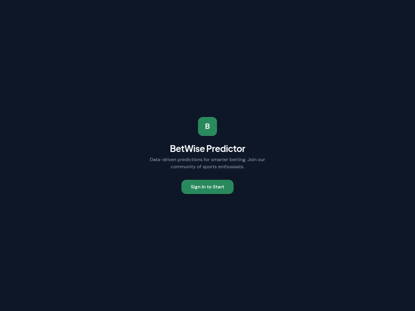 BetWise Predictor