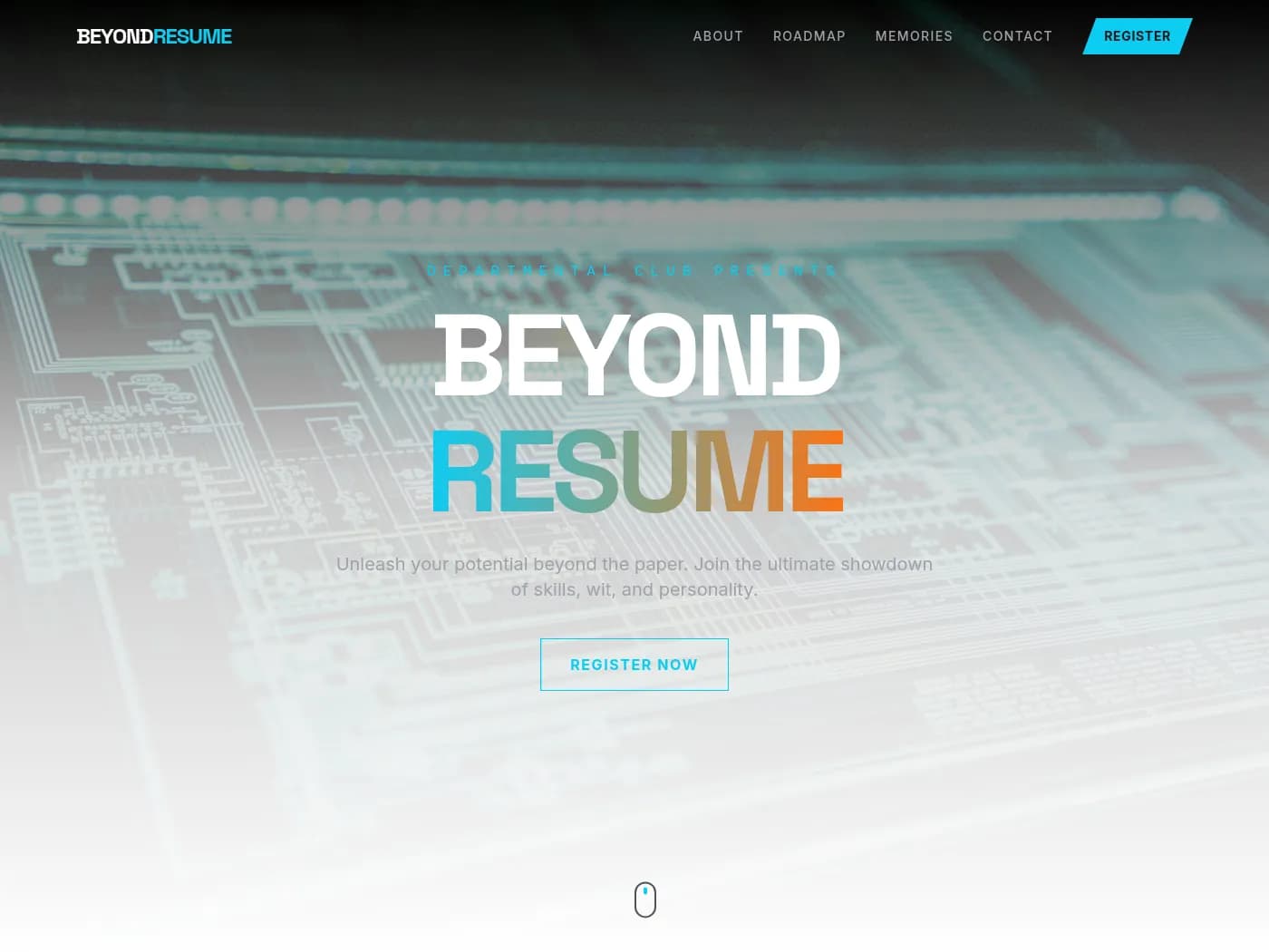 Beyond Resume Event Page