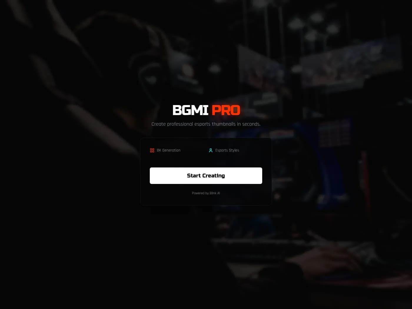 BGMI Livestream Thumbnail Pro