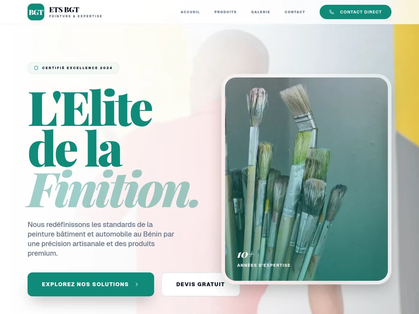 BGT Paint Pro Site