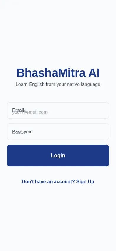 BhashaMitra AI