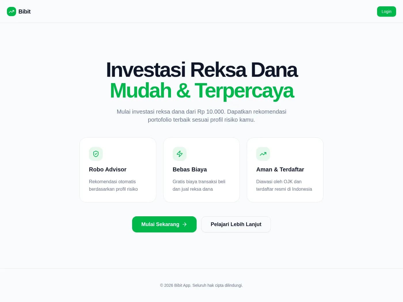 Bibit Investment App