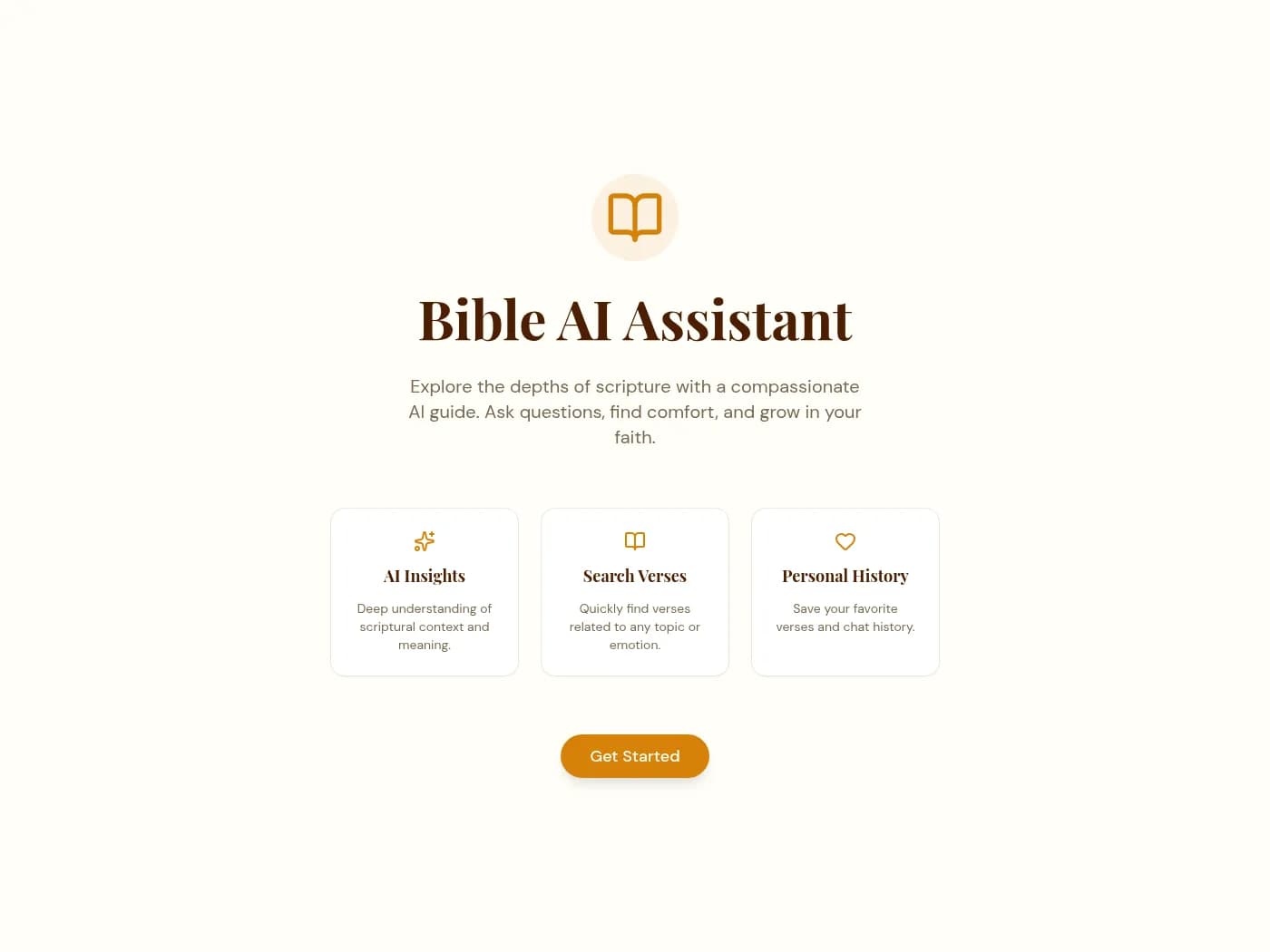 Bible AI Assistant