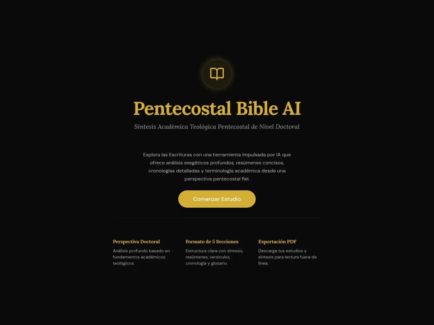 Pentecostal Bible AI