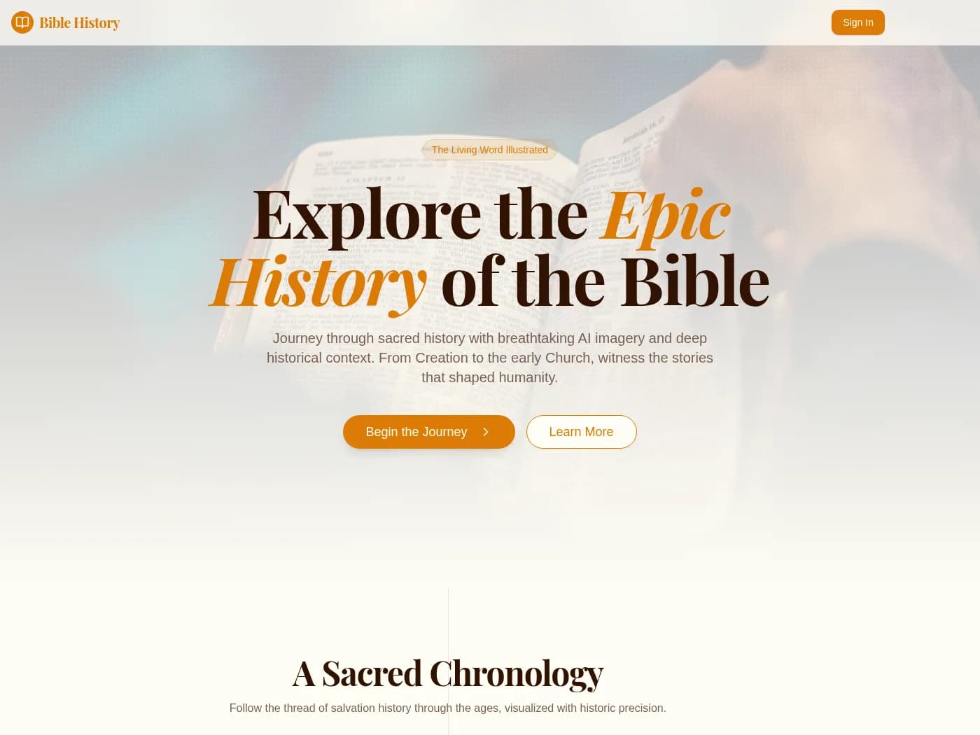 Bible History Illustrated