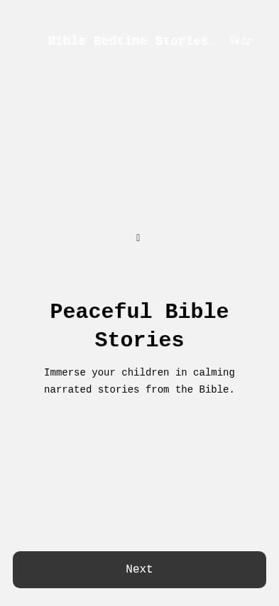 Bible Bedtime Stories