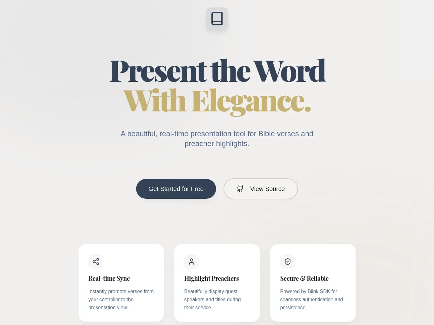 Bible Passage Caster
