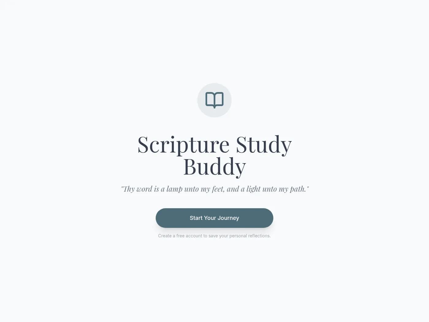 Scripture Study Buddy