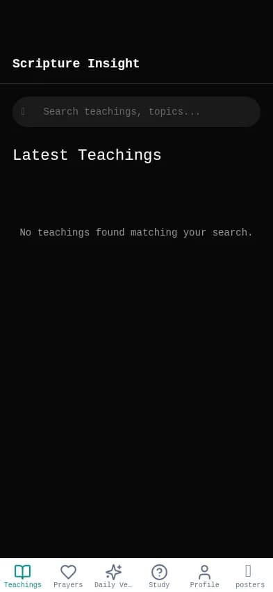 Scripture Insight Mobile