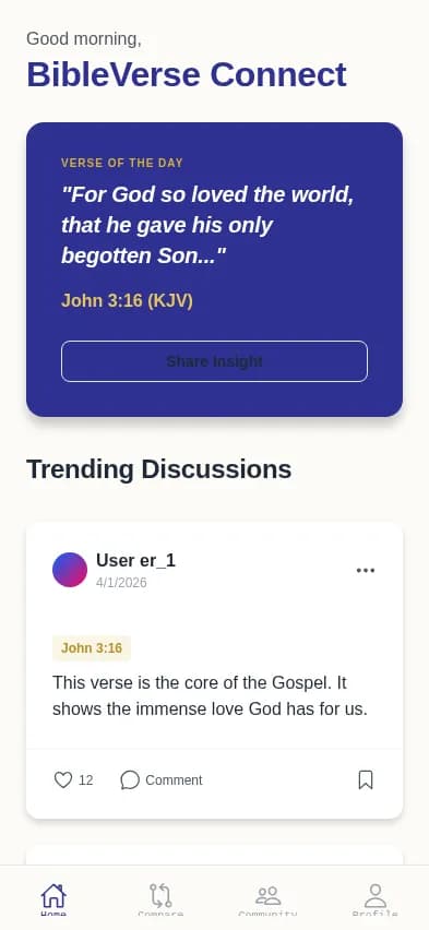 BibleVerse Connect