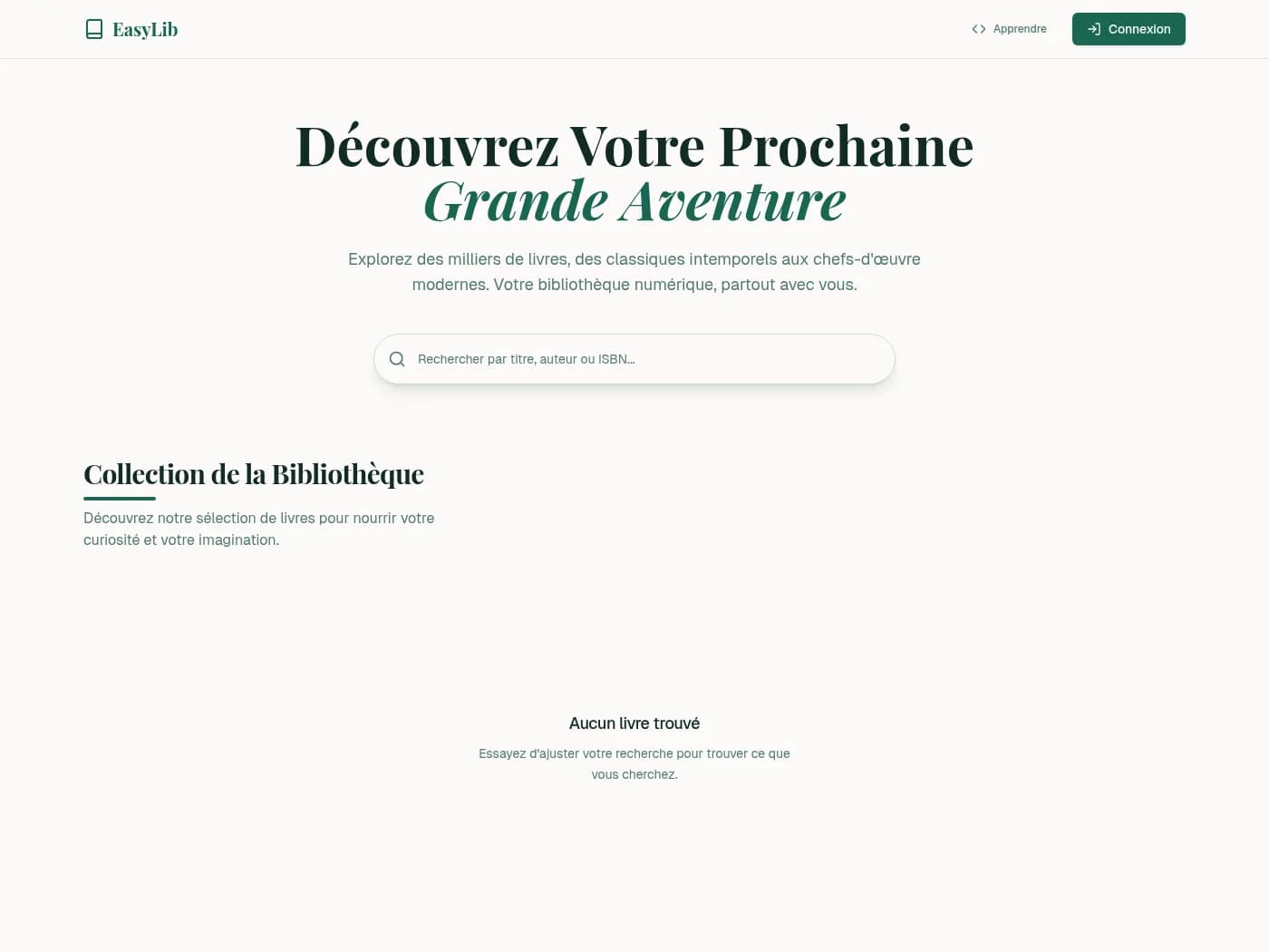 EasyLib Web App