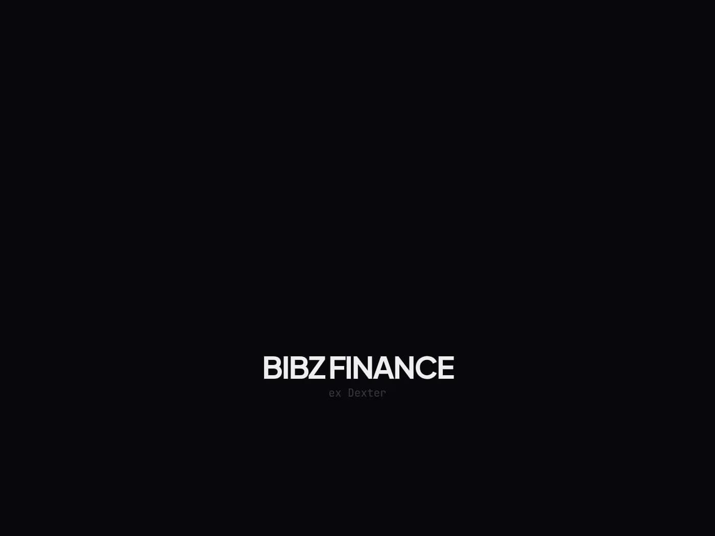 Bibz Finance Splash