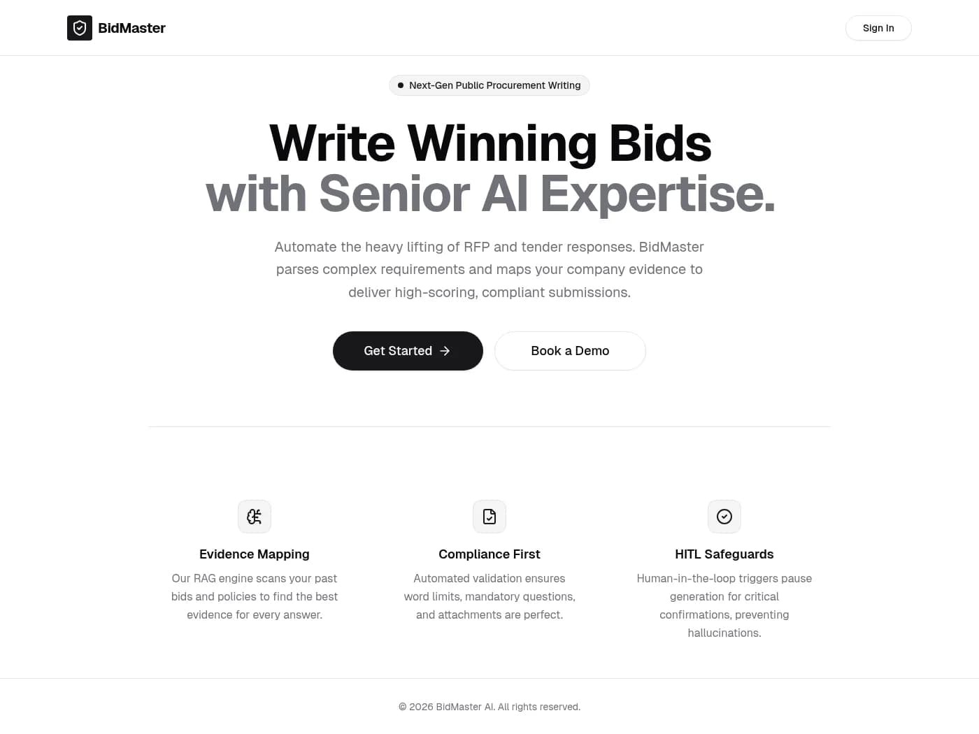 BidMaster AI Agent