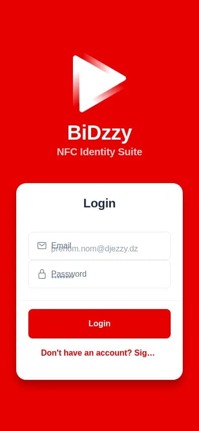 BiDzzy NFC Identity Suite