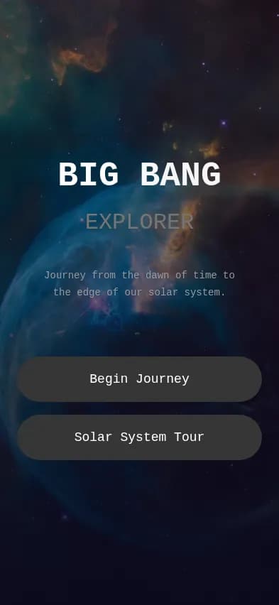 Big Bang Explorer