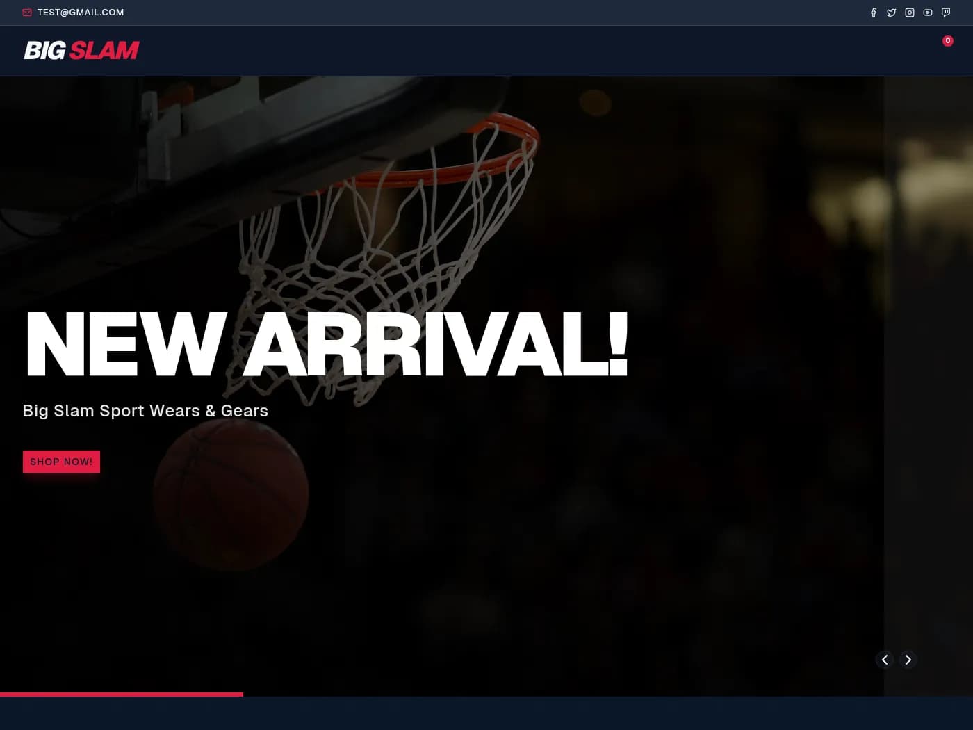 BigSlam Web Clone