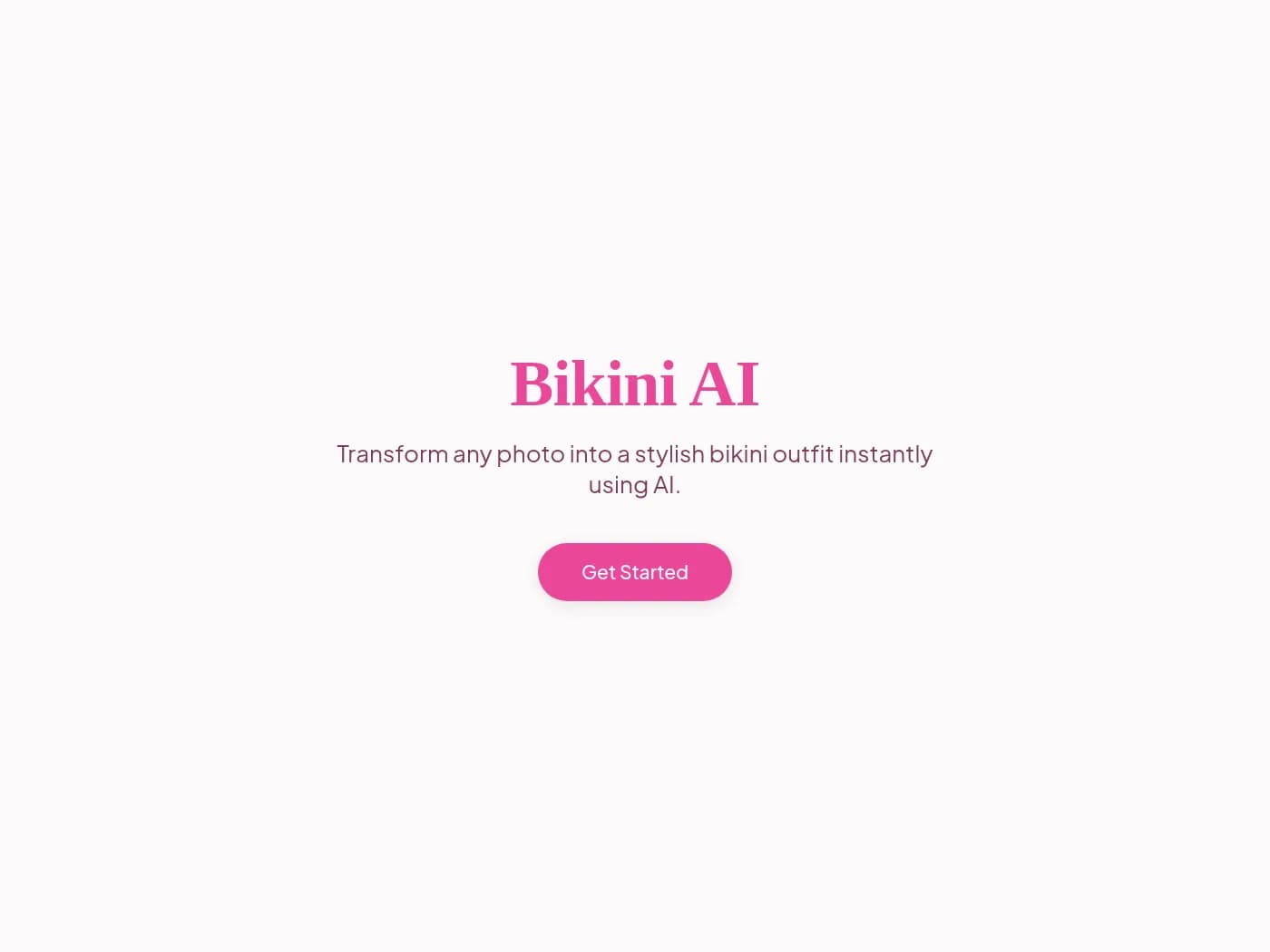 Bikini AI Generator