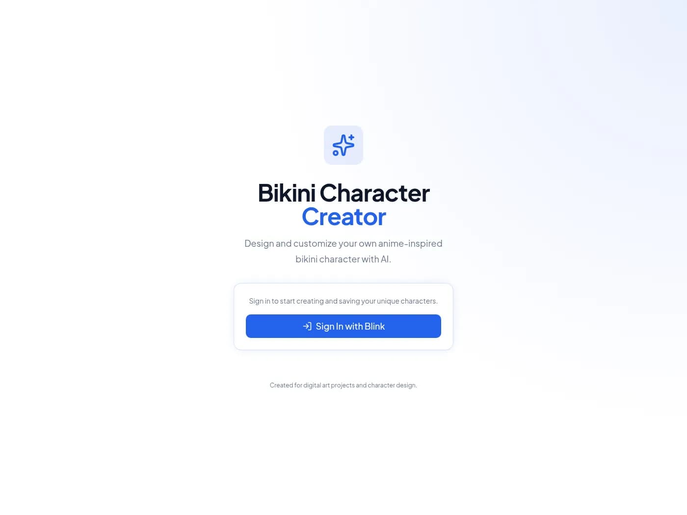 Bikini Character Creator