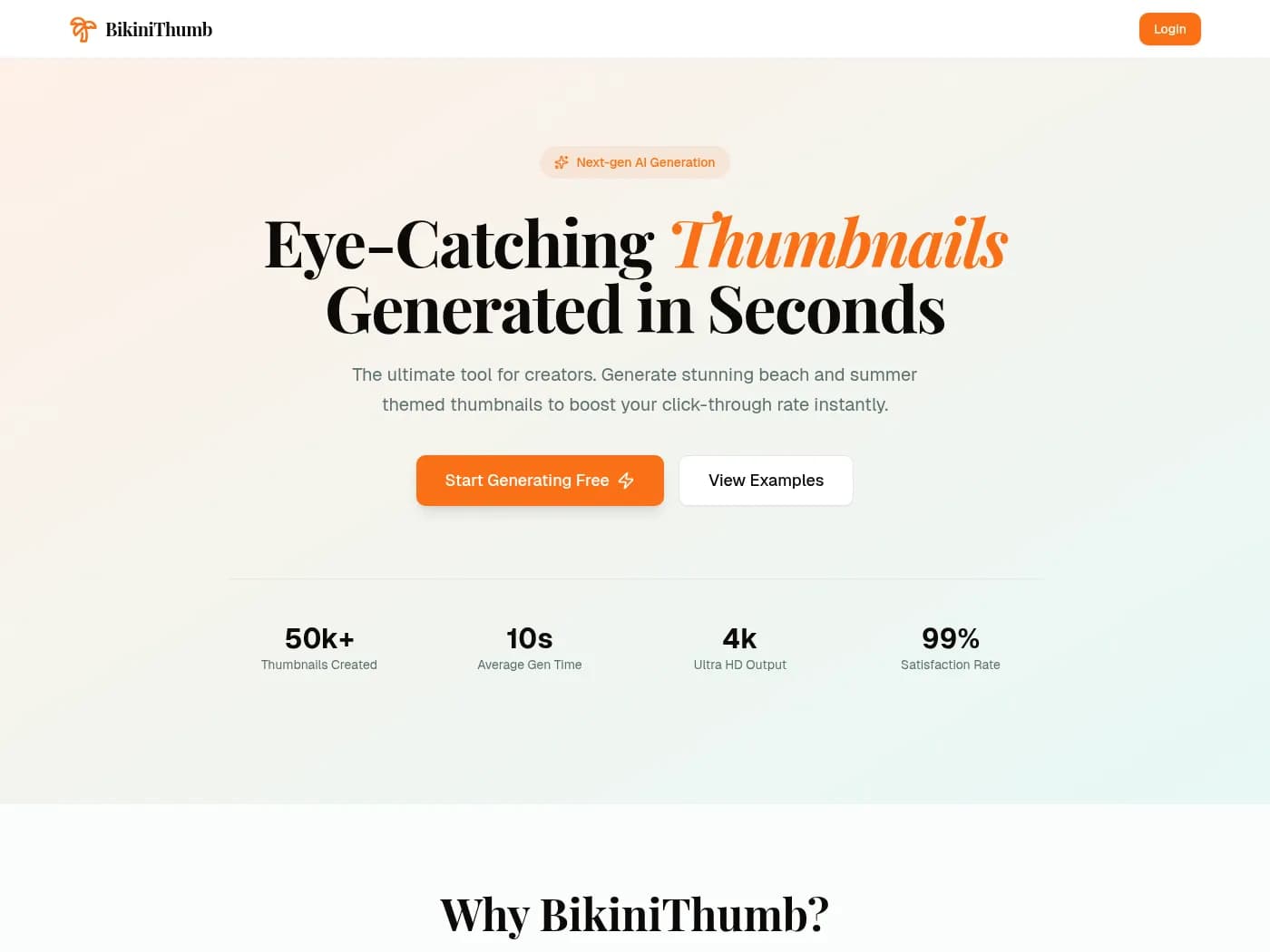 Bikini Thumb Generator