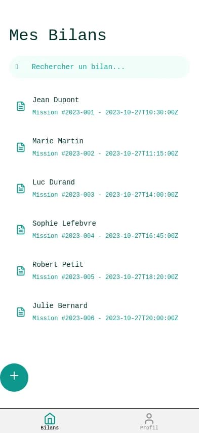 Fiche Bilan PSE Mobile